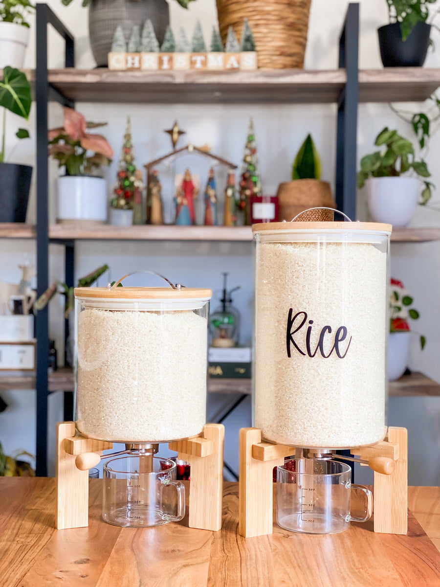 How we refill our Rice Dispensers – Fablabelandthings